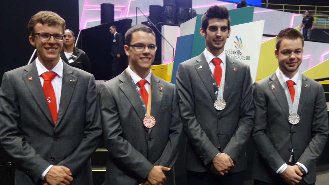 Berufs-WM: Silber, Bronze und ein Diplom für Swissmem-Teilnehmer - Swissmem