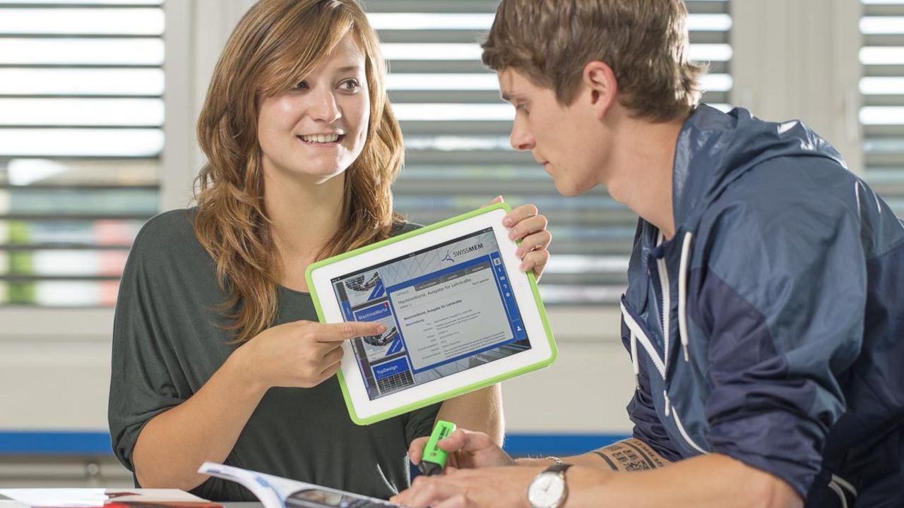 Swissmem lanciert E-Books für die Berufsbildung - Swissmem