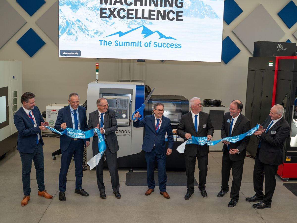 Eröffnung des REGO-FIX Center for Machining Excellence - Swissmem